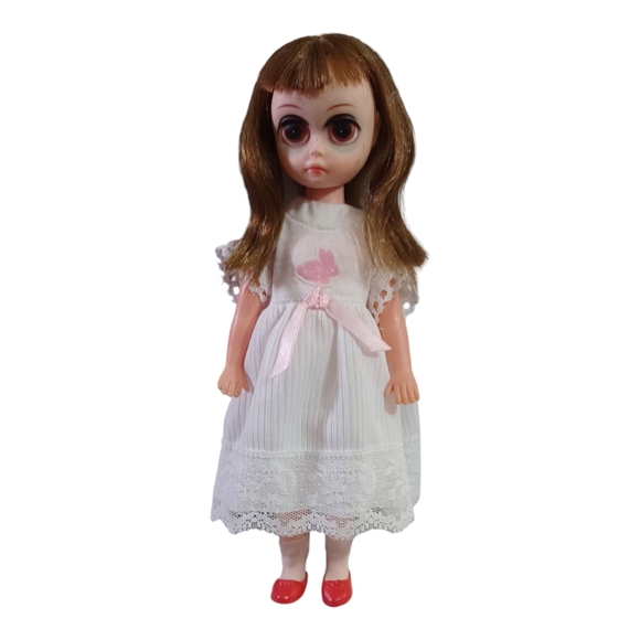 Vintage | Toys | Susie Sad Eyes Doll Vintage 96s Hong Kong Big Eyes 8 ...